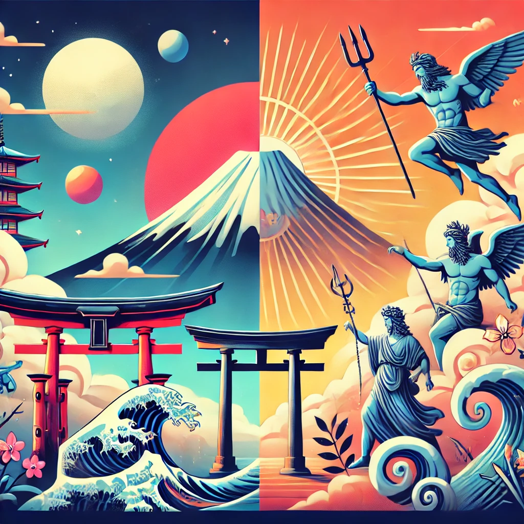 Differences and Similarities Between Japanese and World Mythologies 世界の ...
