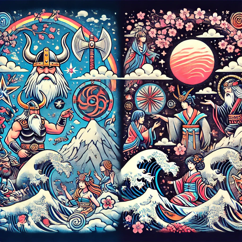 Norse Mythology vs. Japanese Mythology: Comparing Creation Myths 北欧神話 ...