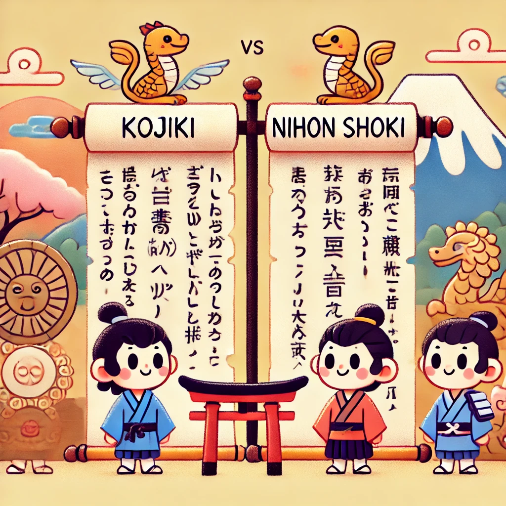 Kojiki vs. Nihon Shoki: Differences in Mythological Storytelling 古事記 vs ...